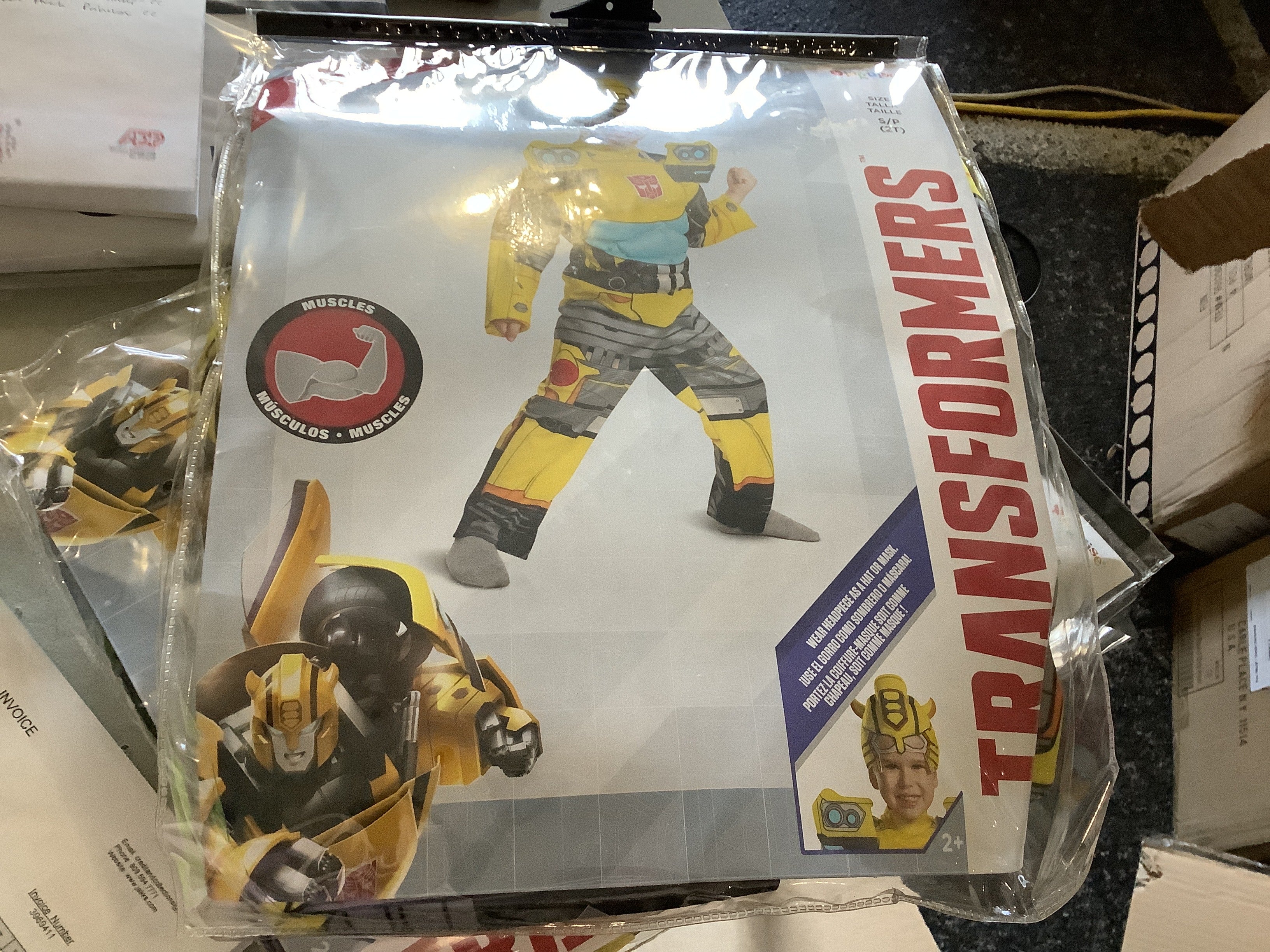 *Transformers Bumblebee 2T Muscles - Disguise – Spooky's Clarksville TN